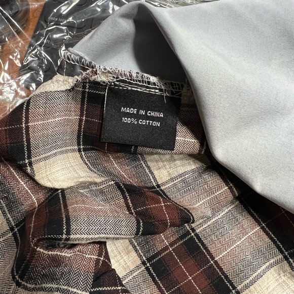 One24 Rags | Tops | Vintage Football Field Plaid | Poshmark